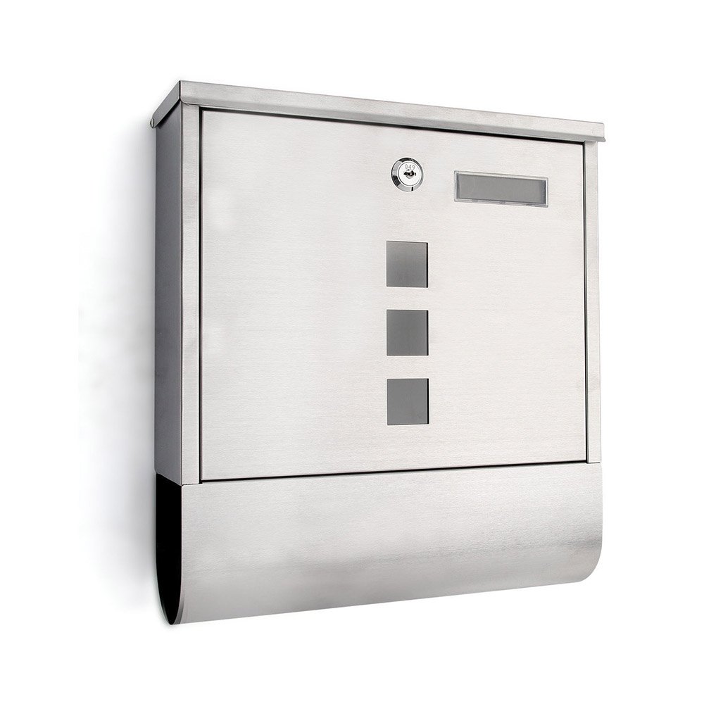 Stainless Steel Lockable Wall Mounted Mail Box